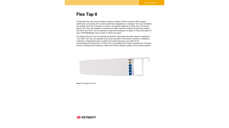 Flex Tap II | Keysight